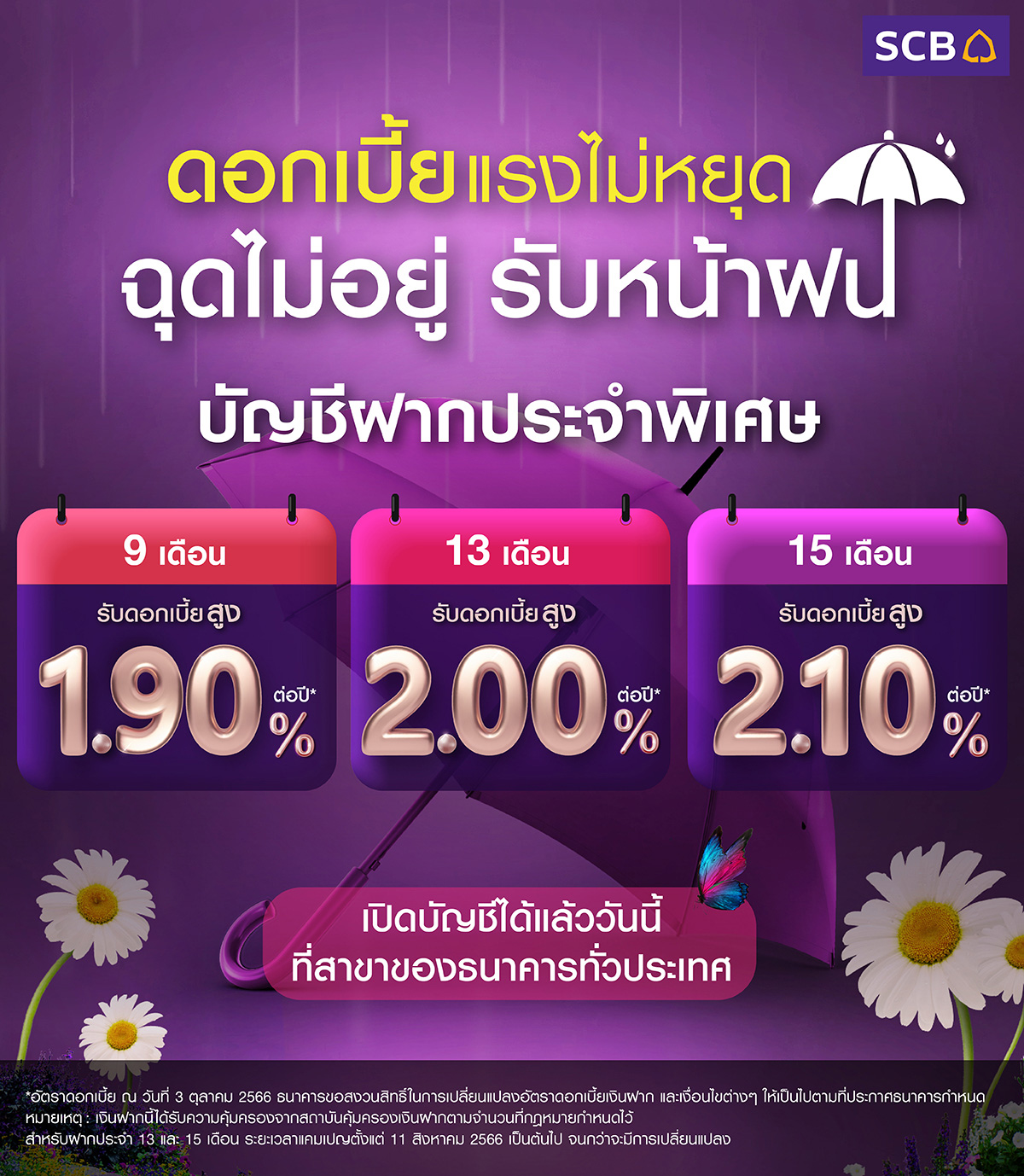 Special 9 Month 13 Month And 15 Month Term Deposits