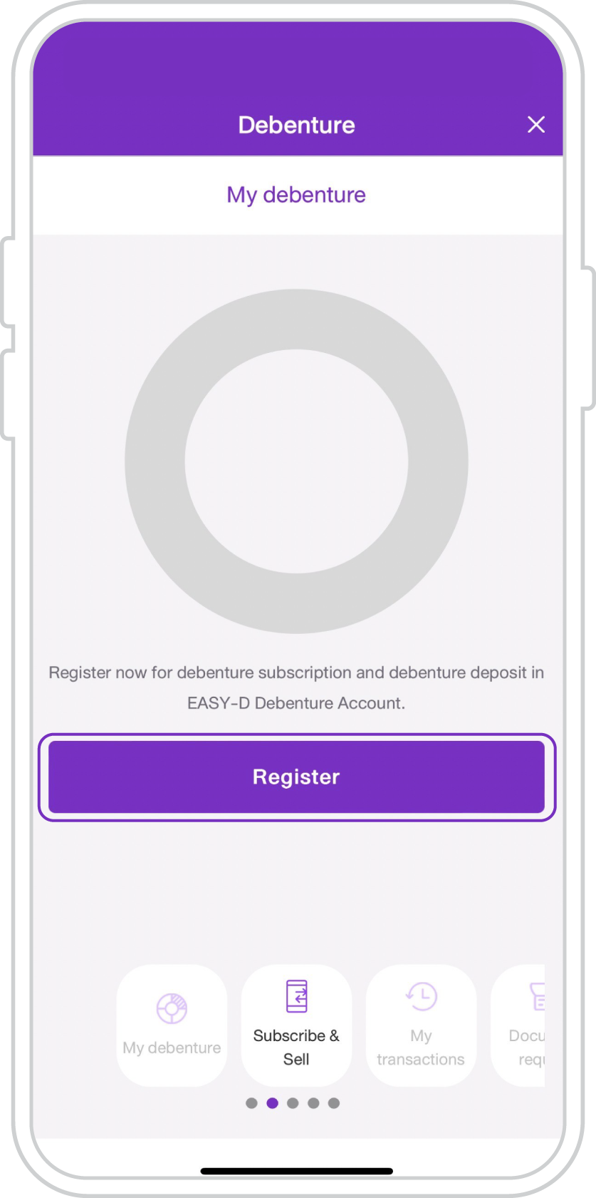 Registration for opening EASY-D Debenture Account and for Using ...