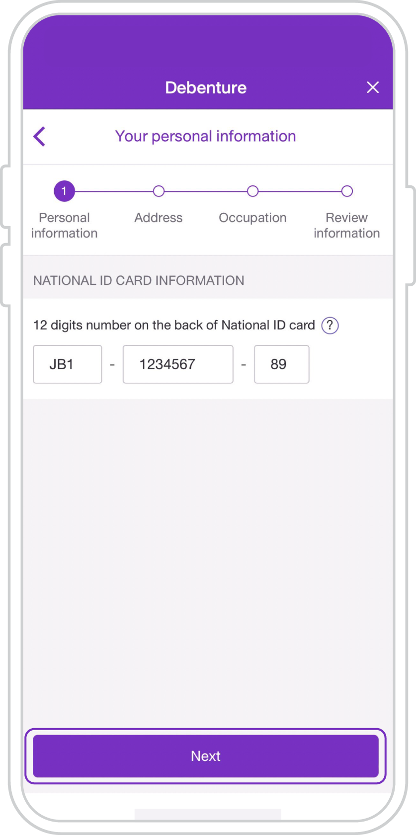 Registration for opening EASY-D Debenture Account and for Using ...