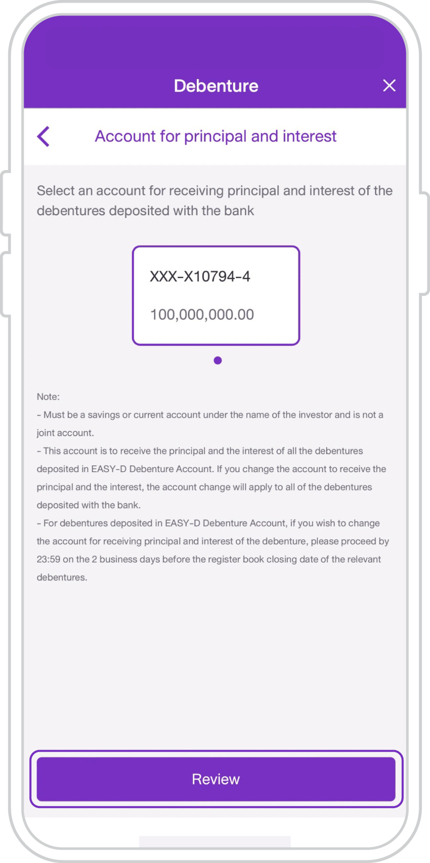 Registration for opening EASY-D Debenture Account and for Using ...