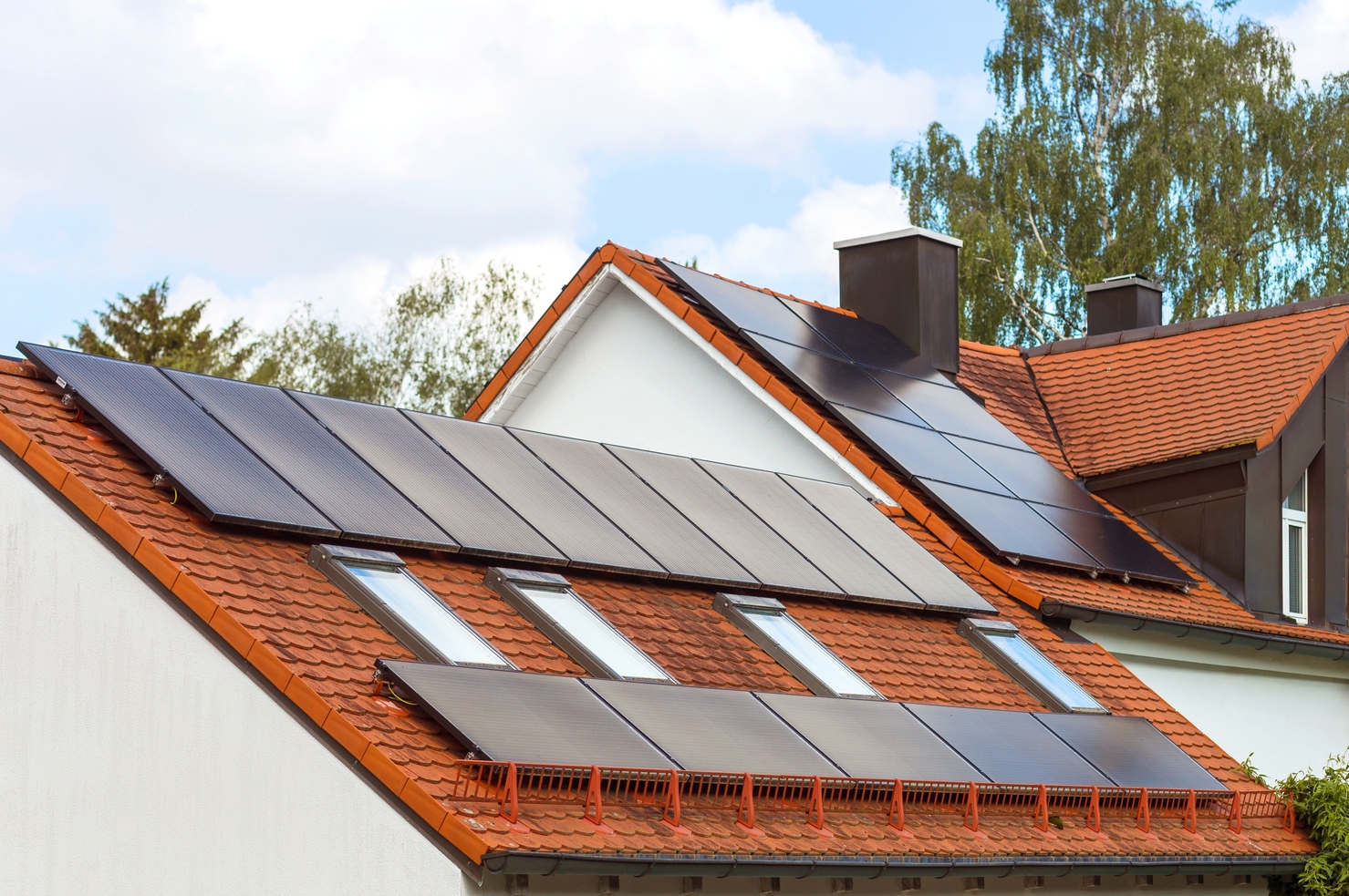 Maintenance methods after installing solar cells