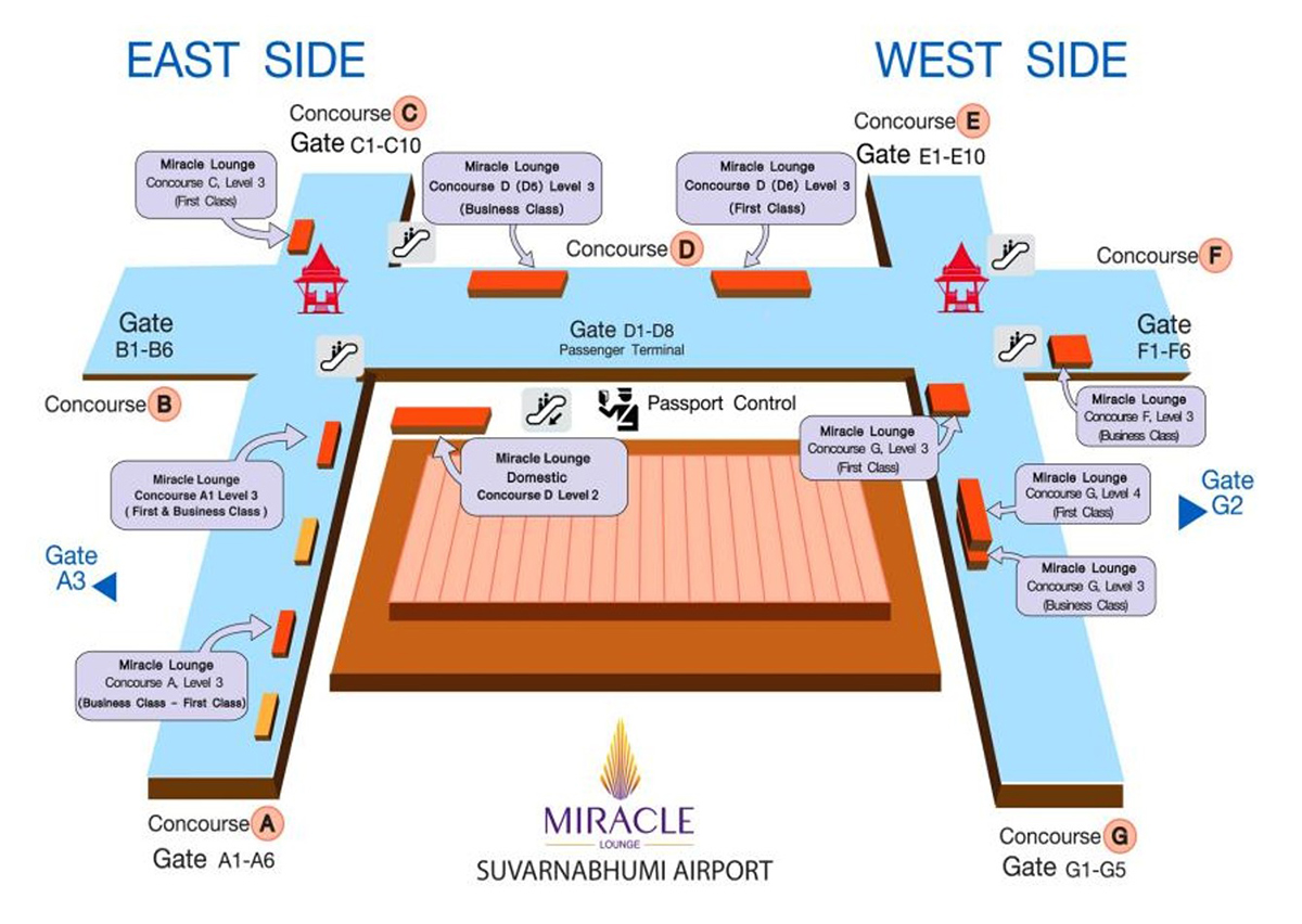 Miracle Lounge พักเลาจน์หรูก่อนบิน ฟินทุกไฟลต์