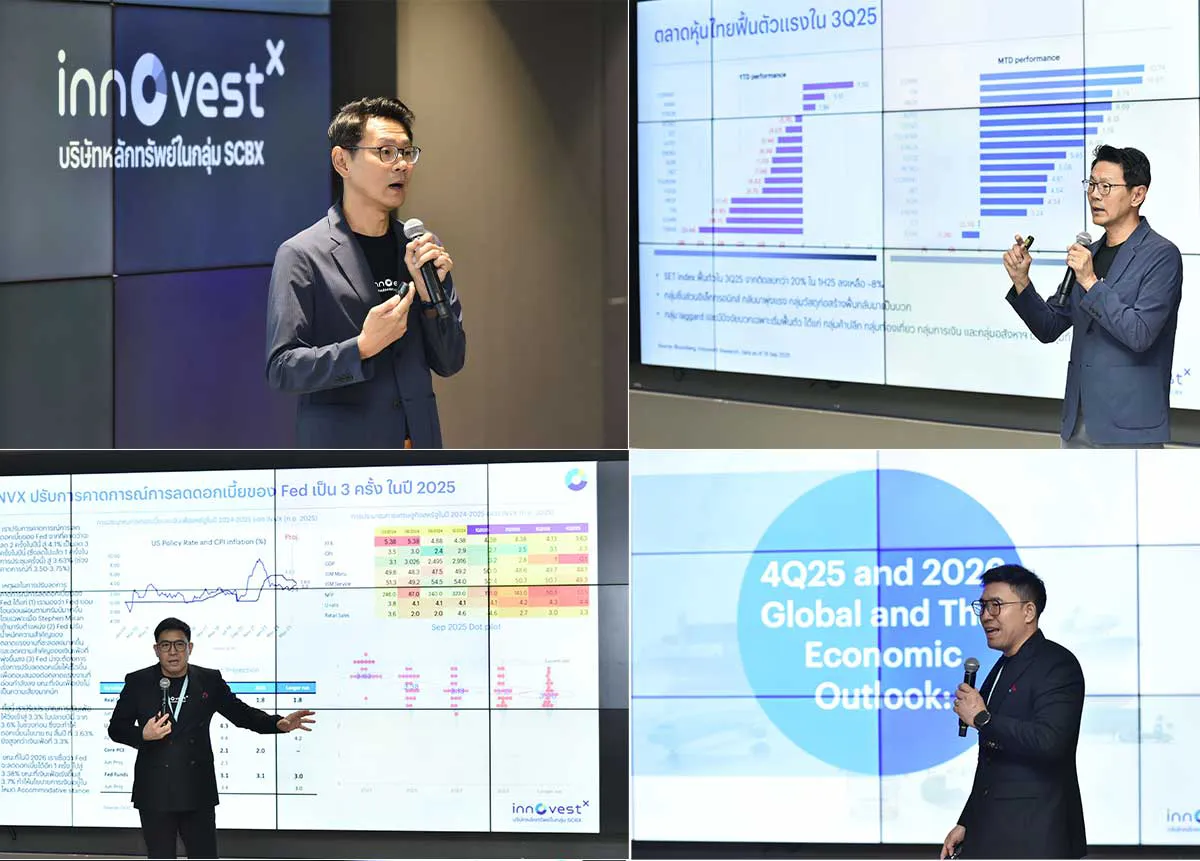 InnovestX ประเมินแนวโน้ม Q4/2568