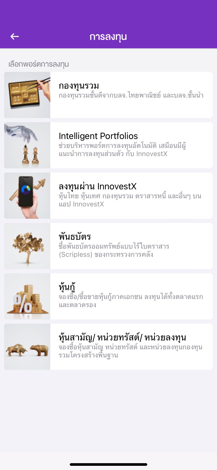 MY ALERT บริการแจ้งเตือนการลงทุนบนแอป SCB EASY